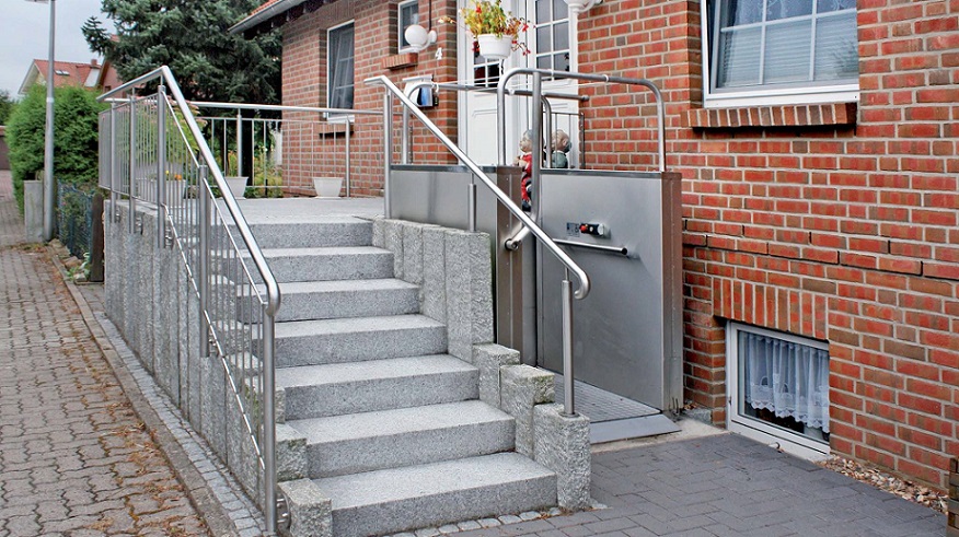HIRO Vertical Platform Lift - NovelCare - Cyprus Stairlift and Disabled ...